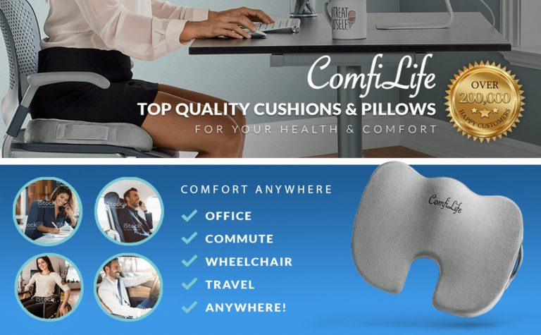 ComfiLife Premium Comfort Seat Cushion - ComfiLife
